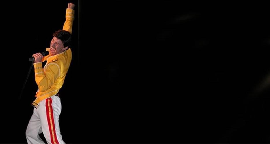 Neil Angus as Freddie Mercury | Management | Tribute Act | Booking Agent